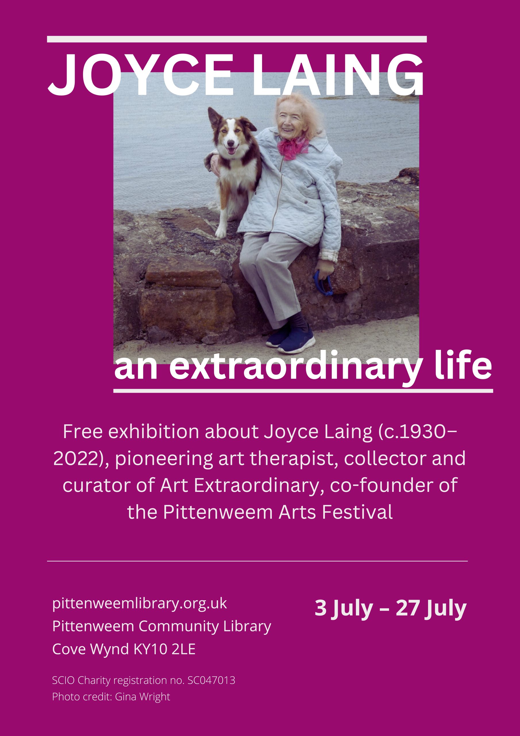 Joyce Laing – An Extraordinary Life – Pittenweem Community Library ...